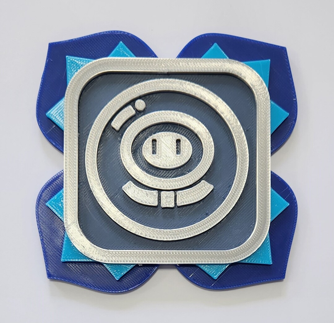 3D Printed Super Mario Bros Wonder Badge Bubble Power Badge Coaster - Etsy