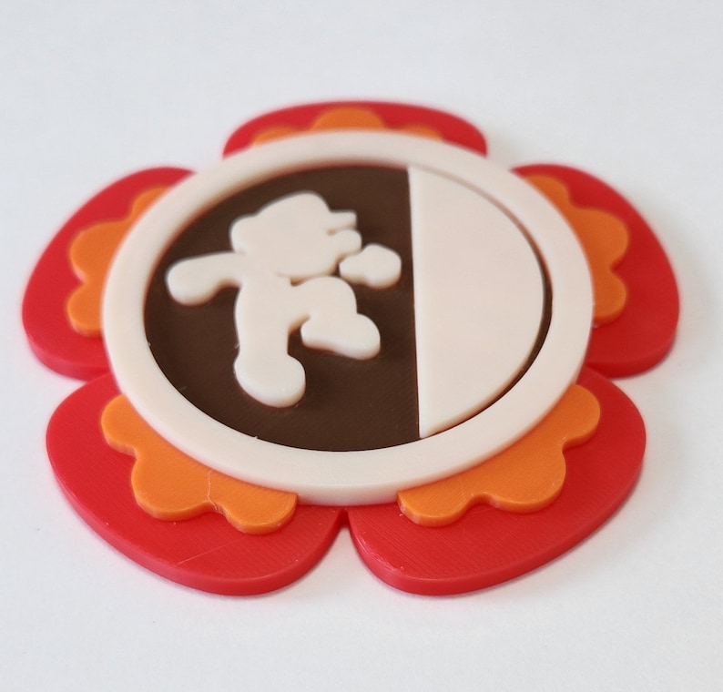 Insignia de Super Mario Bros Wonder impresa en 3D / Insignia - Etsy España