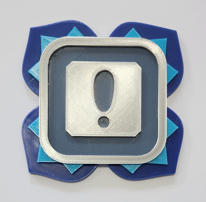 3D Printed Super Mario Bros Wonder Badge Blocks Badge - Etsy Israel