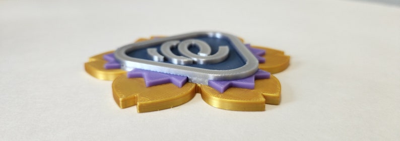 3D Printed Super Mario Bros Wonder Badge Spring Feet Badge Coaster - Etsy