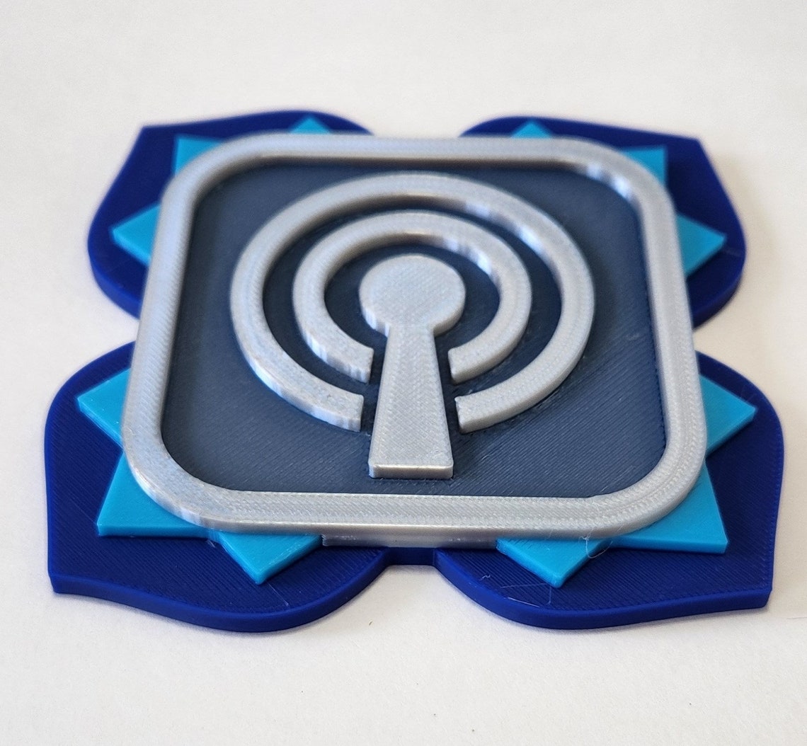 3D Printed Super Mario Bros Wonder Badge Sensor Badge Coaster - Etsy
