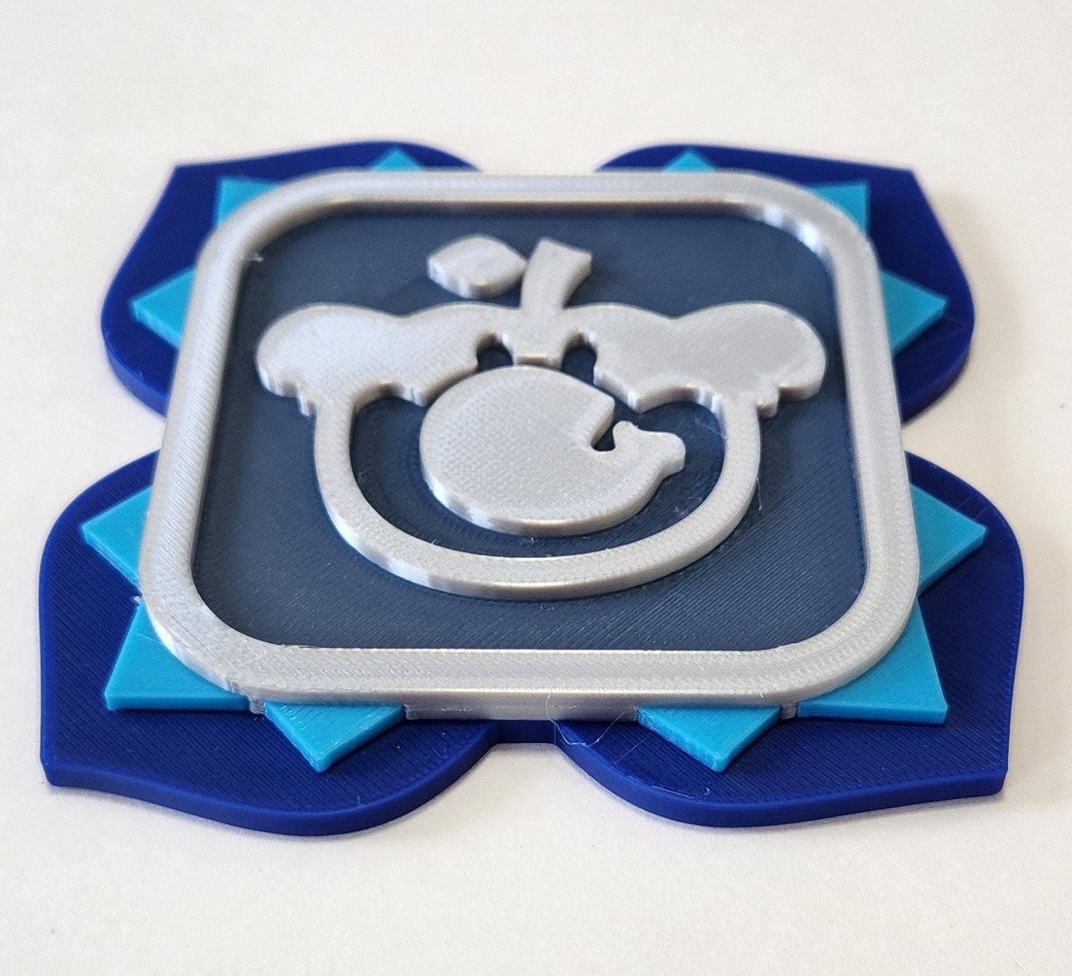 3D Printed Super Mario Bros Wonder Badge Elephant Power Badge Coaster ...