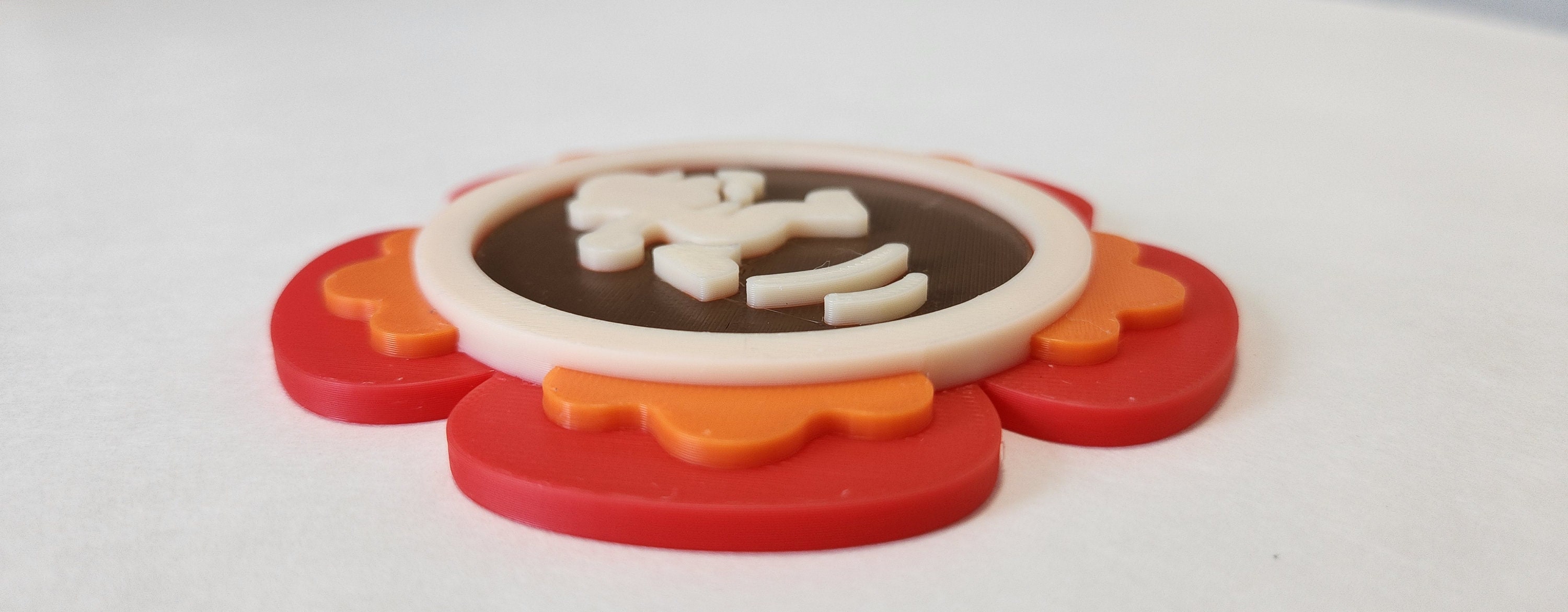 3D Printed Super Mario Bros Wonder Badge Floating High Jump Badge ...