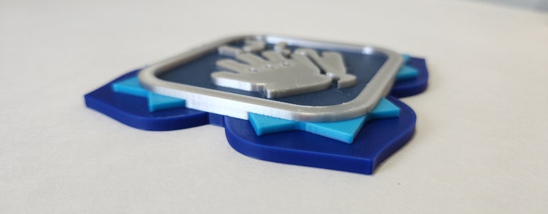 3D Printed Super Mario Bros Wonder Badge Rhythm Jump Badge Coaster ...