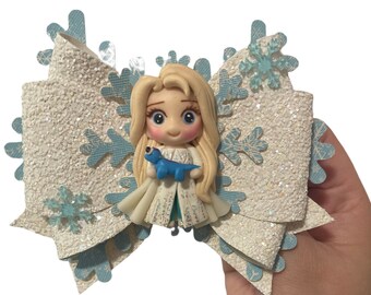 Elsa Hair Bows | Etsy
