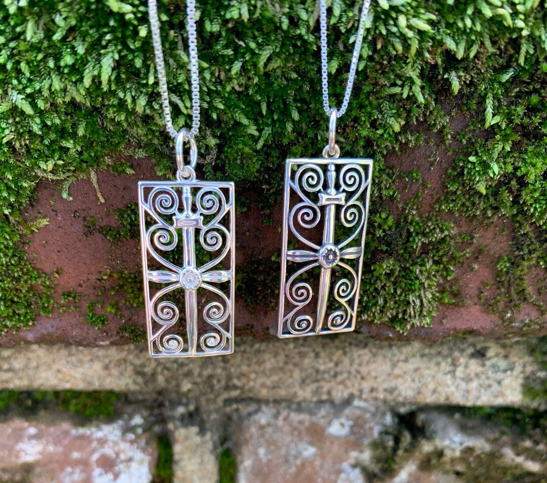 Citadel Sword Gate Pendant Sterling Silver (.925) History Charleston ...