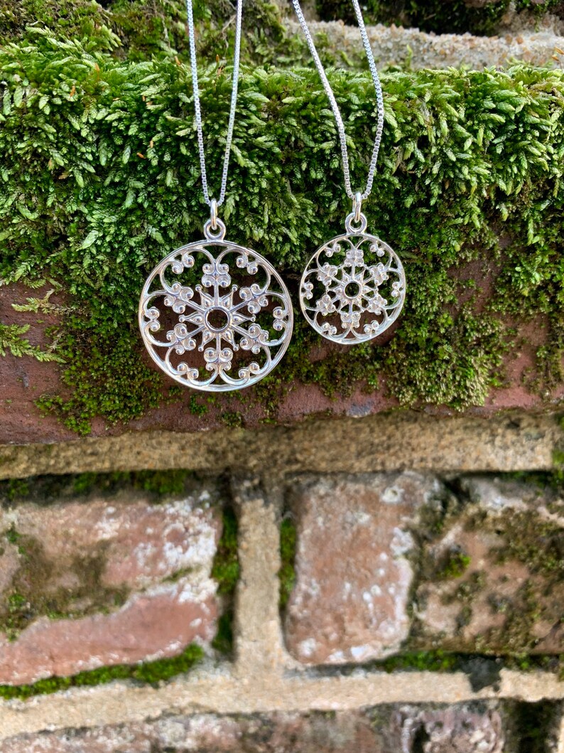 Charleston Firehouse Gate Pendant: Sterling Silver Ironwork Jewelry - Etsy