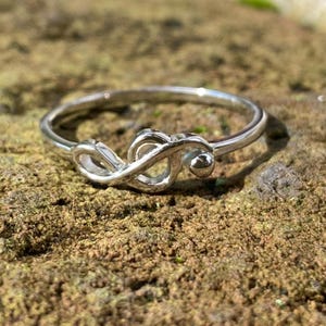 Sterling Silver Treble Clef G Clef Music Ring 925 - Etsy