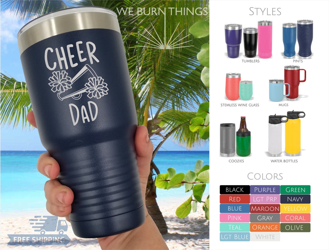 Cheer Dad POLAR CAMEL DRINKWARE: free Shipping Custom Coffee Tumbler ...