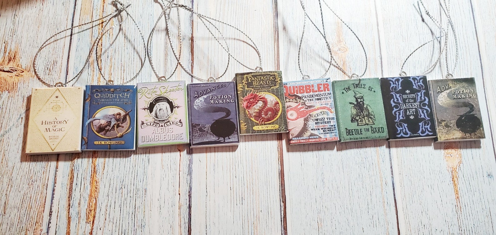 Sets or Single Custom Book Ornaments. Made to Order. see | Etsy