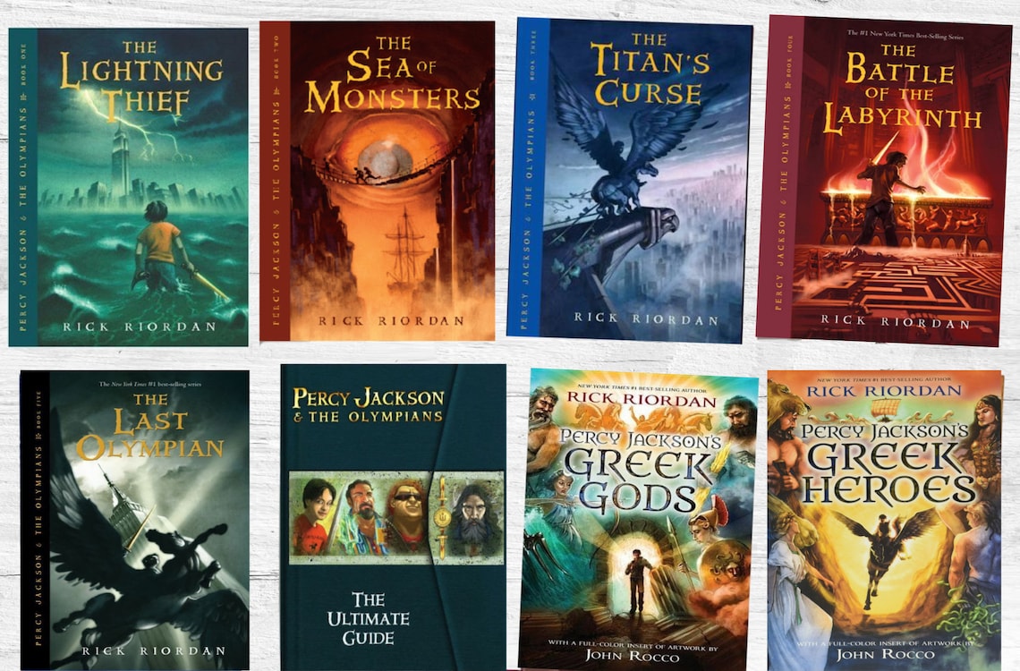 Handmade Percy Jackson Magnet Set Rick Riordan Set of 4 5 - Etsy