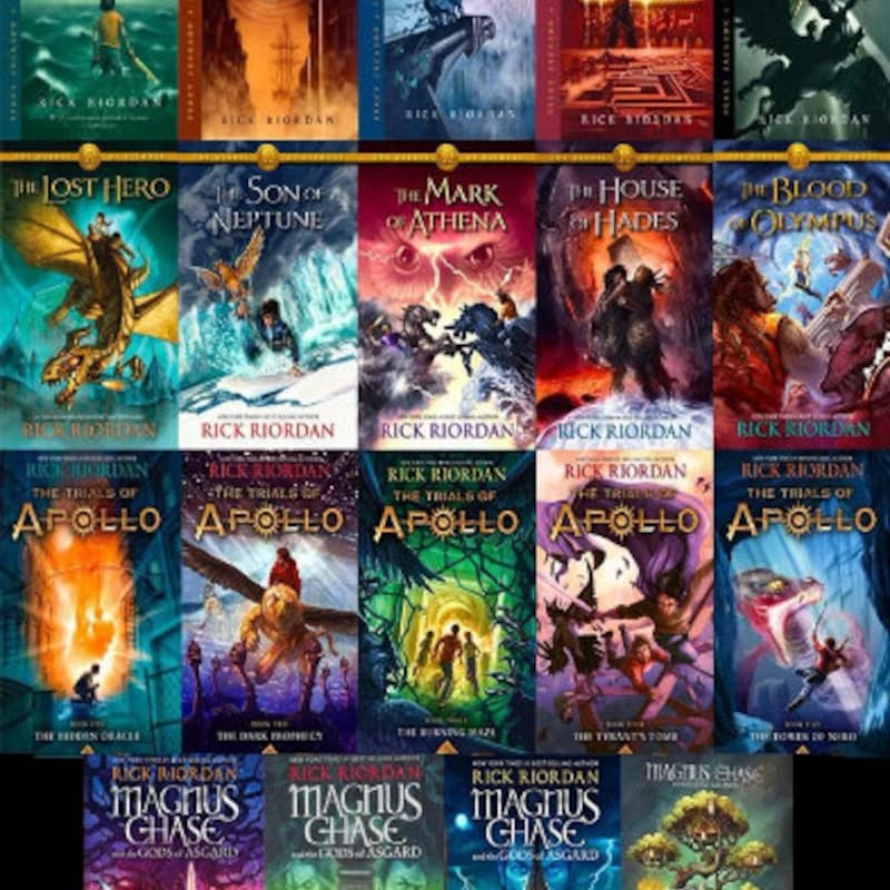 Rick Riordan - Etsy