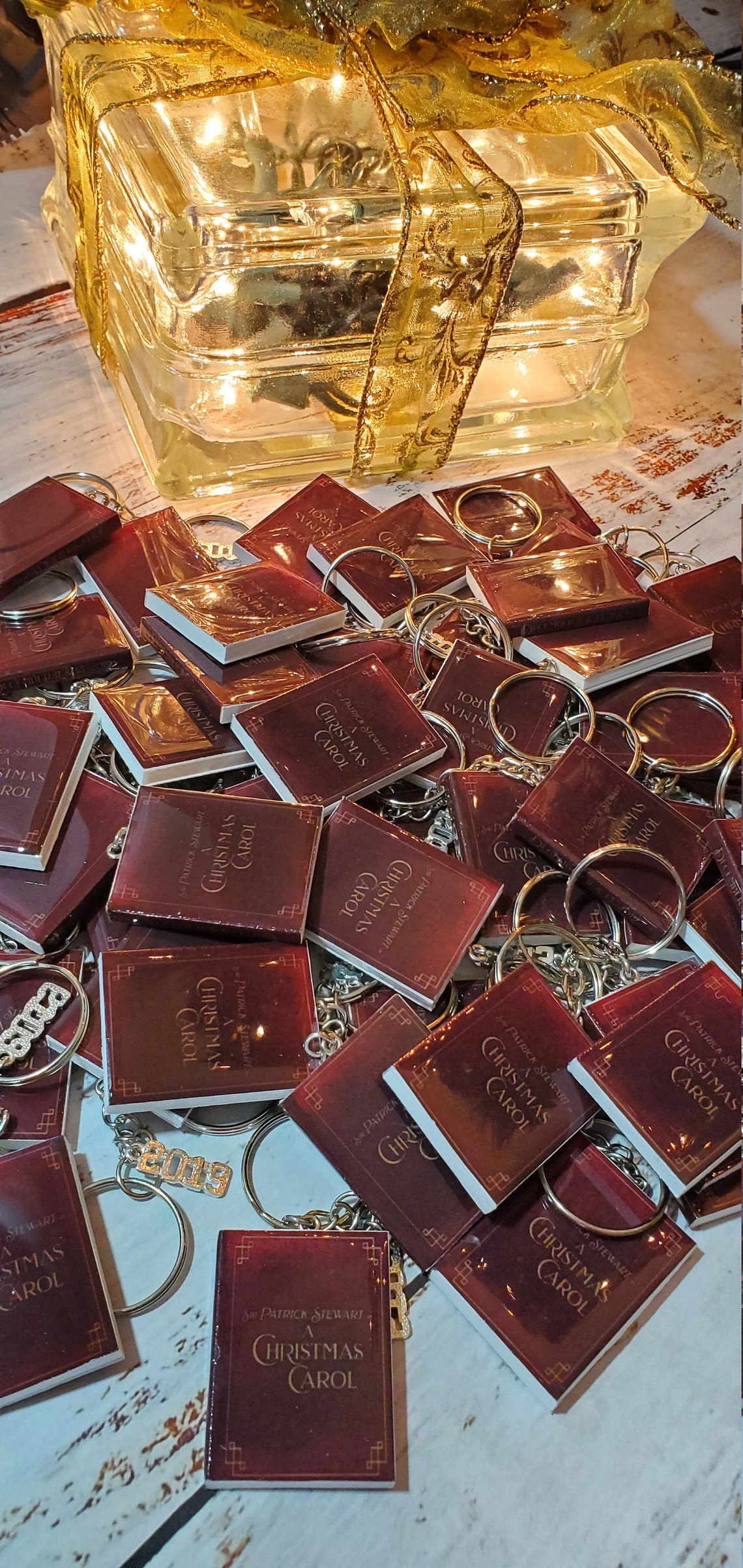 Bulk Custom Small or Mini Book Keychains starting at a Dozen - Etsy