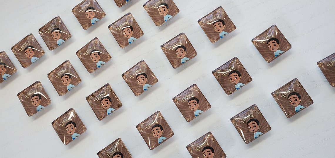 Bulk Custom 1 Inch Glass Magnets starting With Set of 25 - Etsy