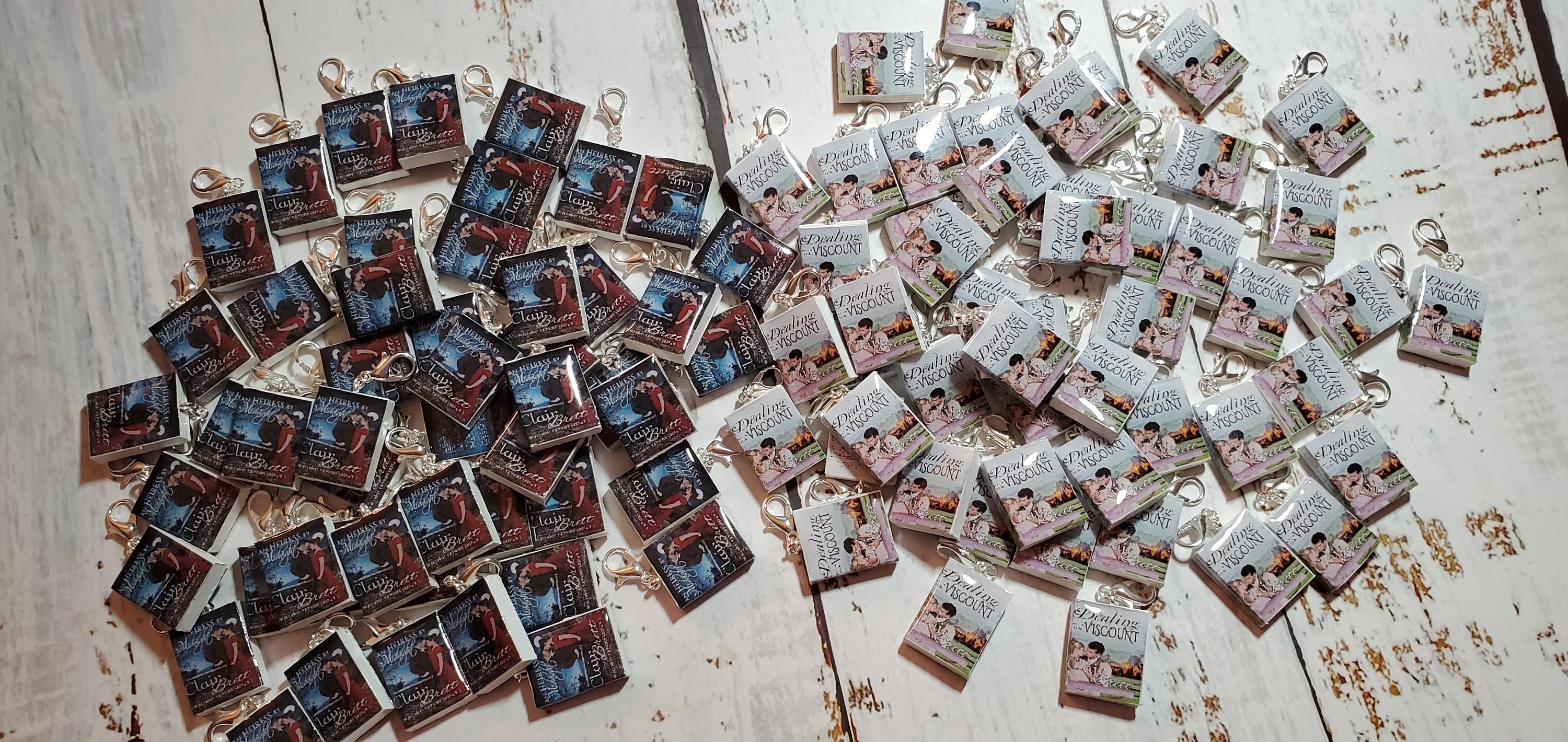 Bulk Custom Mini or Micro-mini Book Charms starting at a - Etsy