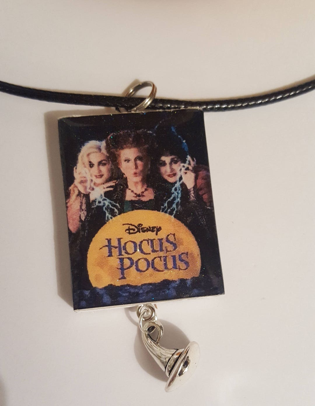 Hocus Pocus Book Necklace With or Without Charm. - Etsy