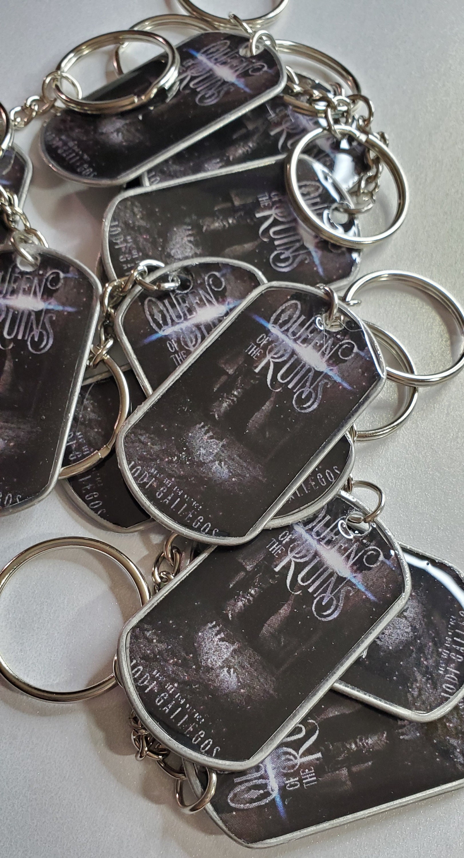 Bulk Custom Dog Tag Keychains | Etsy