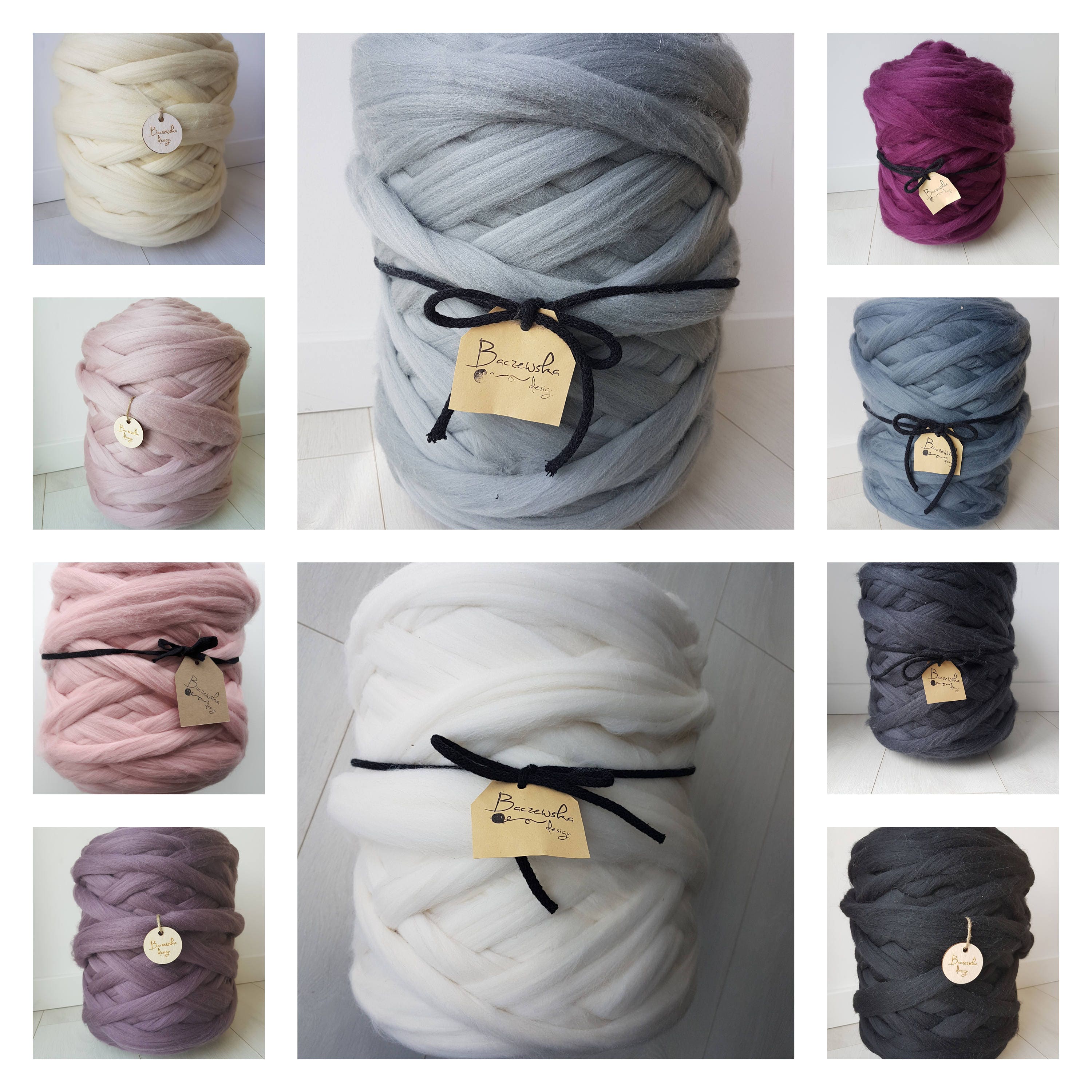 MERINO WOOL chunky merino yarn giant yarn chunky yarn | Etsy