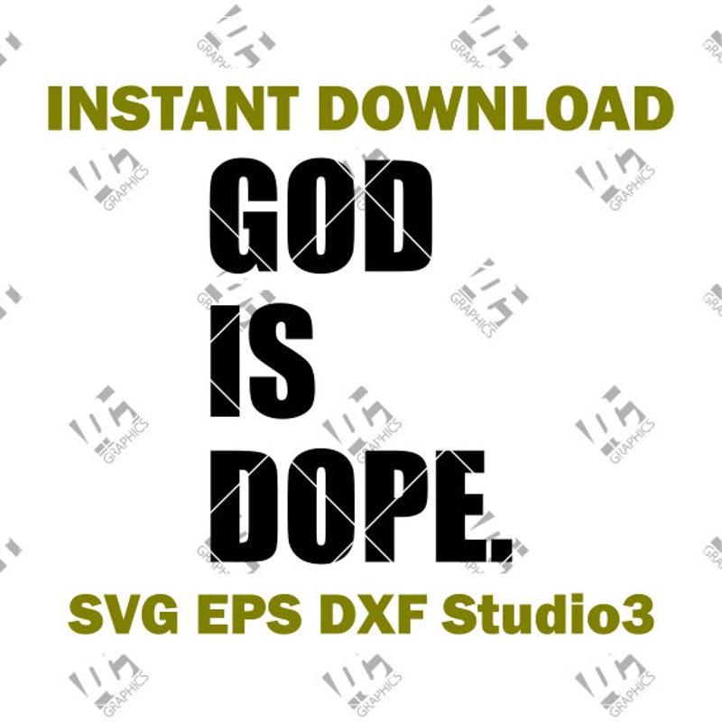 God is Dope - Etsy