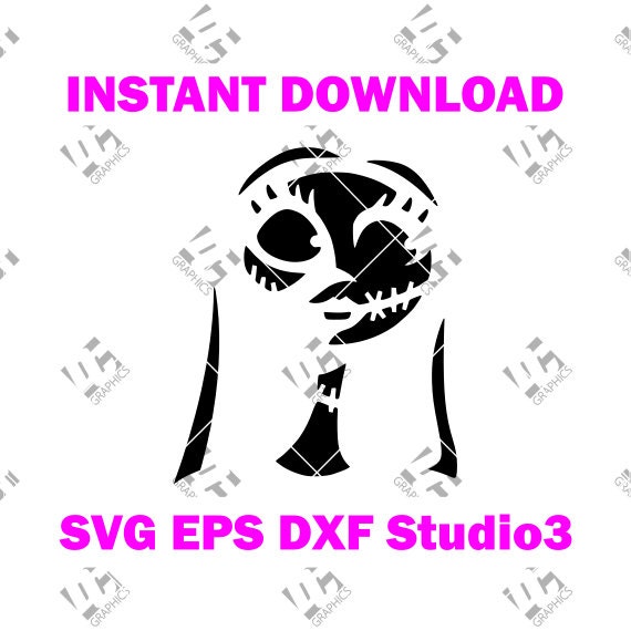 Sally Nightmare Before Christmas Vector Cutting Cut File | Etsy