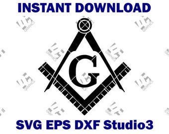 Masonic / Freemason SVG / DXF / PNG File Cutting File for - Etsy