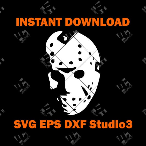 Jason Voorhees Silhouette - Etsy