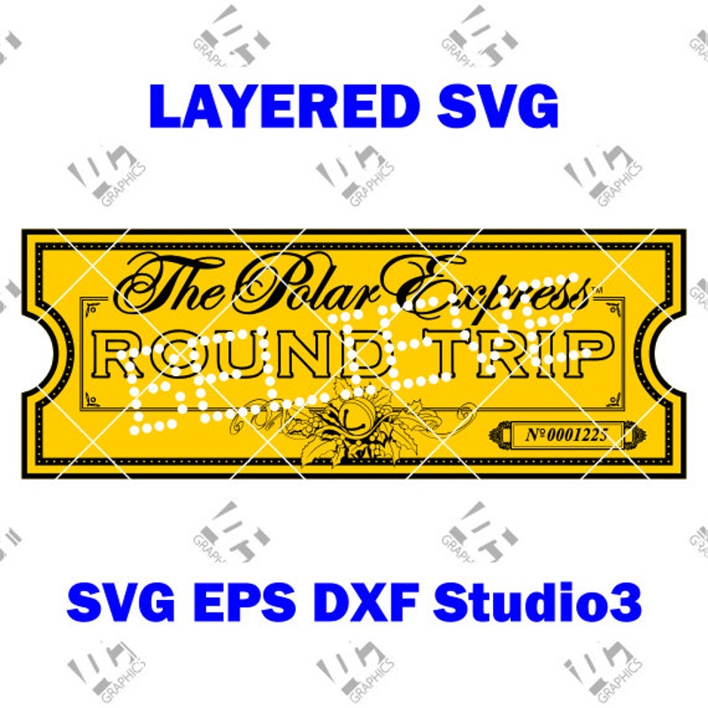 Polar Express Svg - Etsy