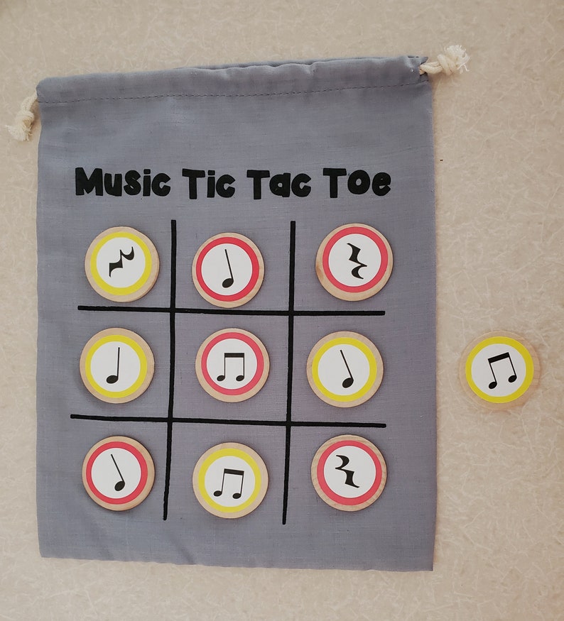 Music Tic Tac Toe Game for Rhythm Learning or Review Centers - Etsy