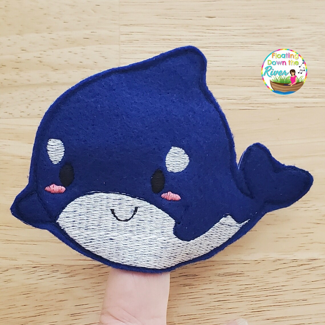 Whale Finger Puppet Early Childhood Preschool Music + Digital Coloring ...