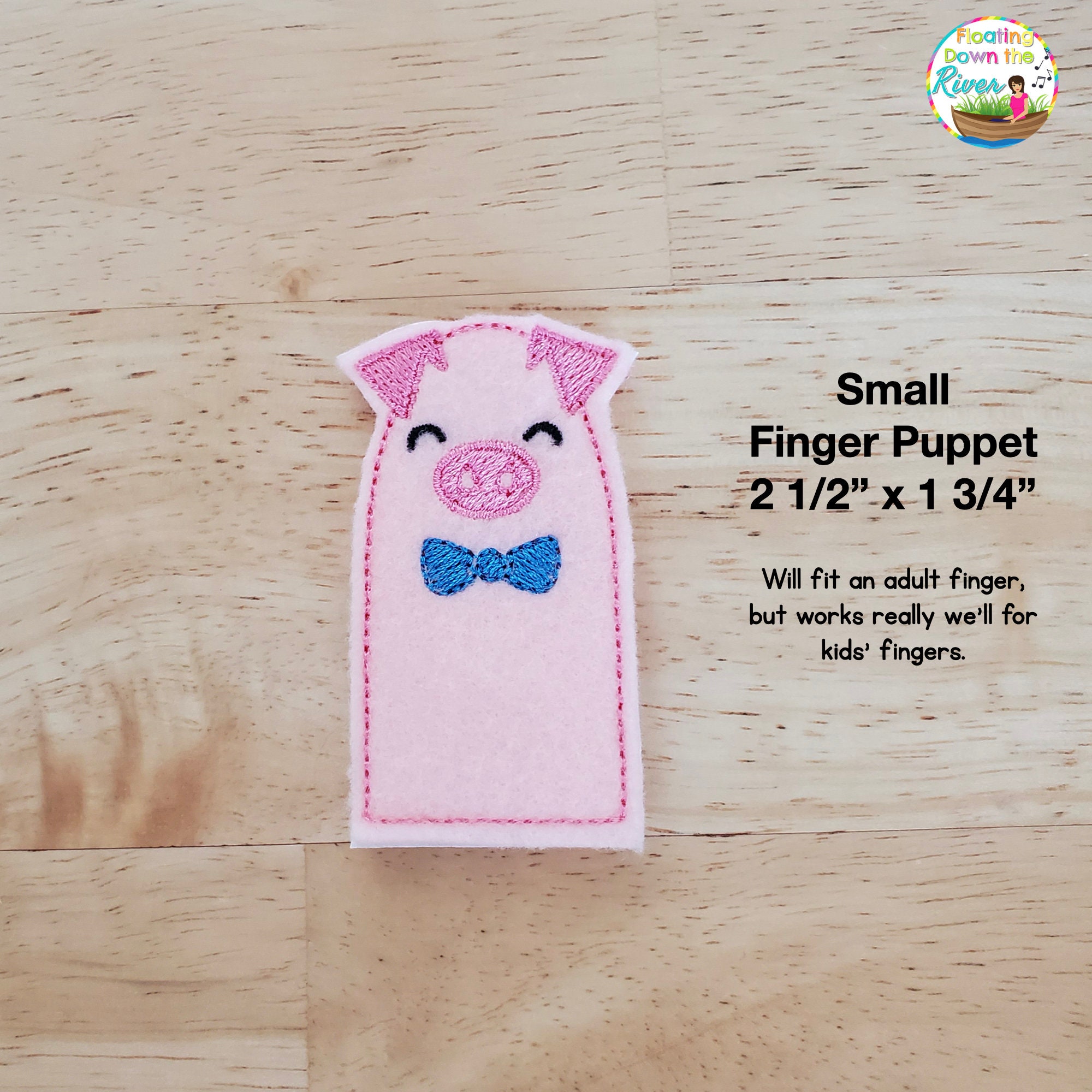 Pig Finger Puppet Early Childhood Preschool Music digital | Etsy