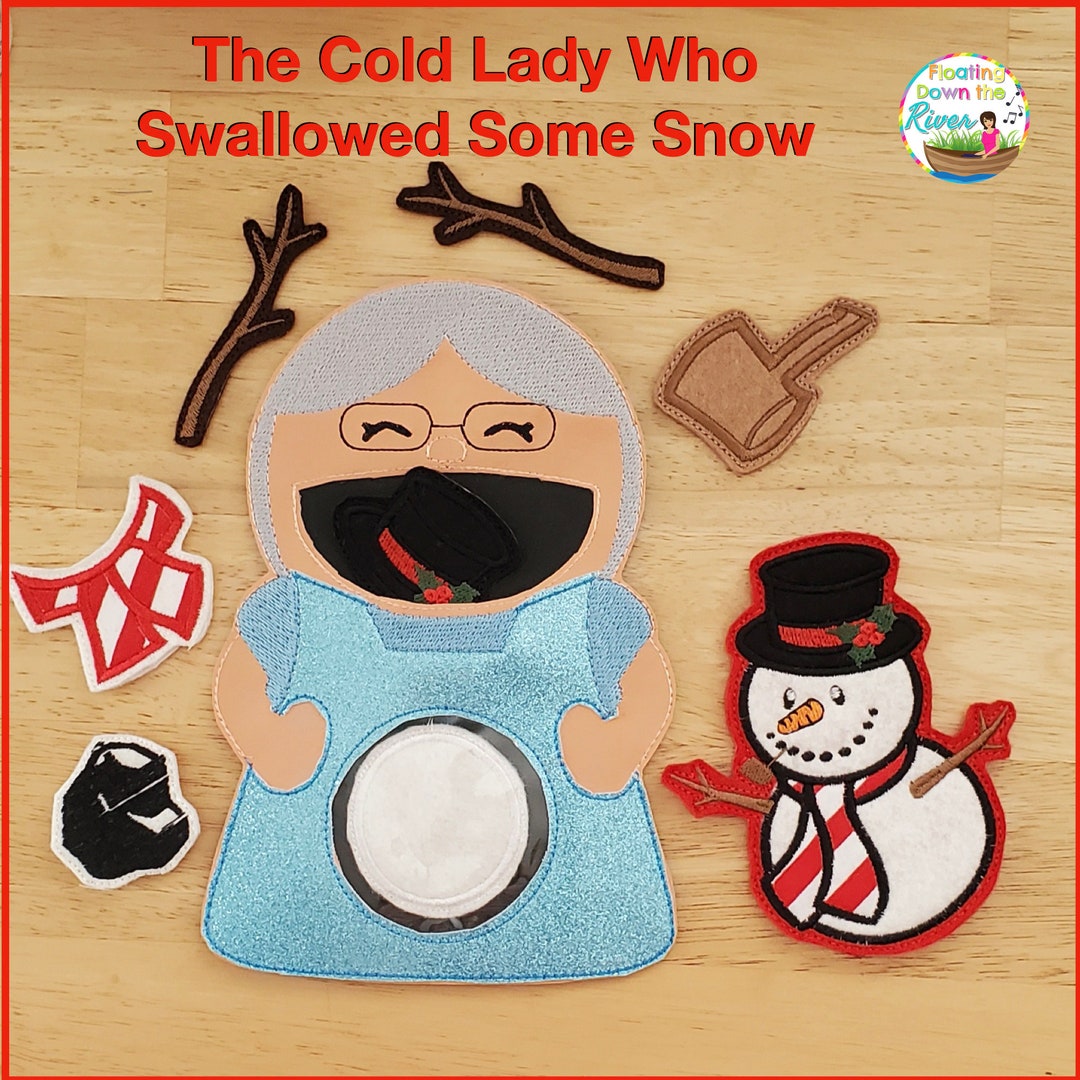 Old Lady Who Swallowed Some Snow Puppets for Music Education Preschool ...