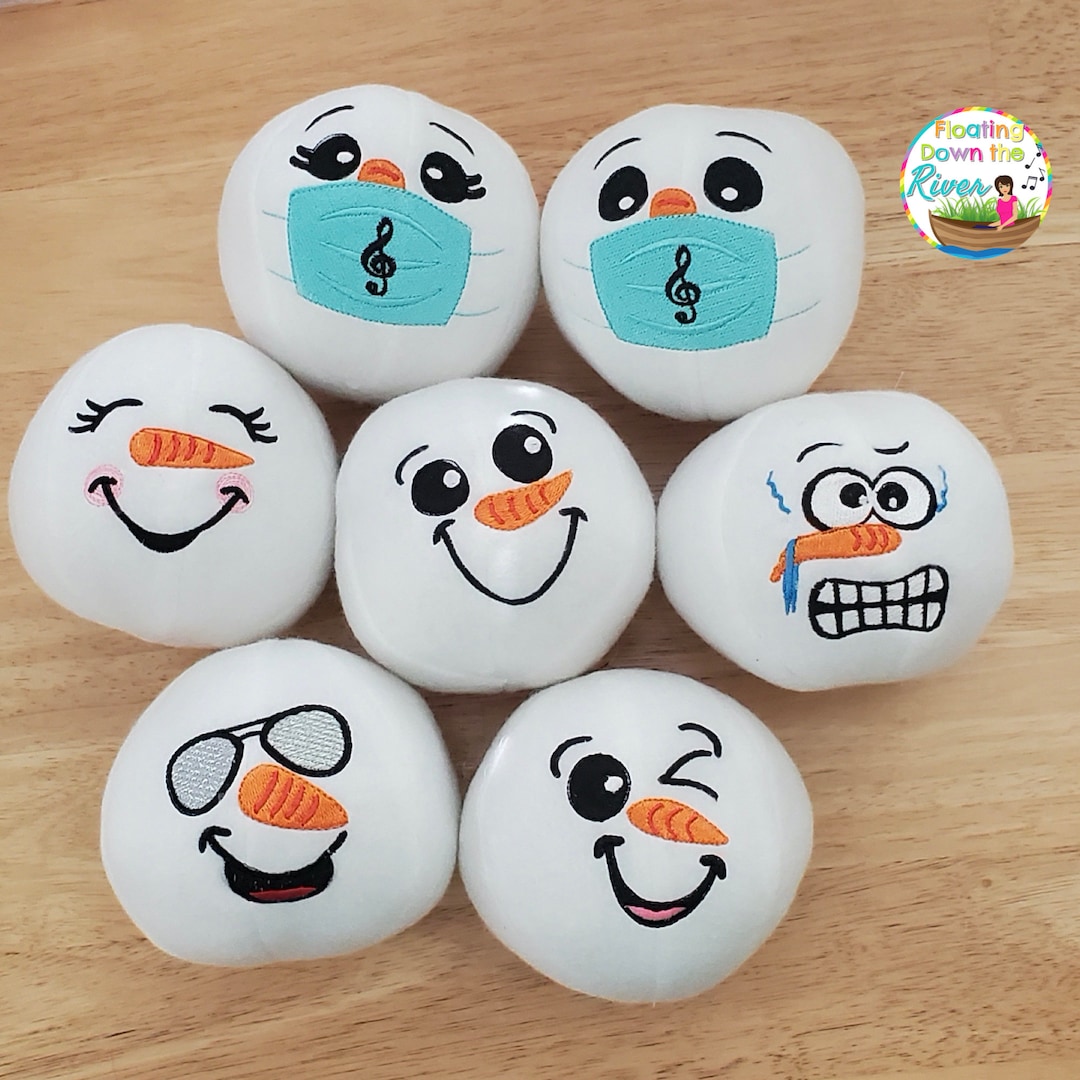 Large Snowball for Music Class Vocal Exploration and Fun for - Etsy