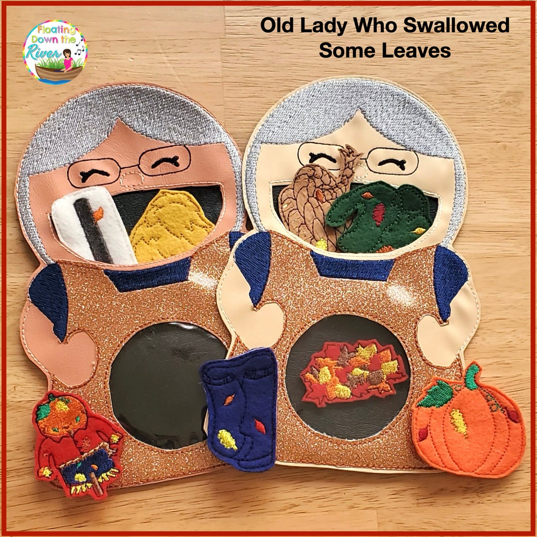 Old Lady Who Swallowed Some Leaves Puppets for Music Education ...