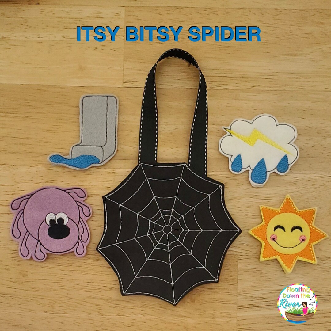 Itsy Bitsy Spider Finger Puppets for Music Education Preschool ...