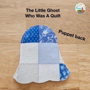 The Little Ghost Who Was a Quilt Finger Puppet to Go With Book Gift for ...