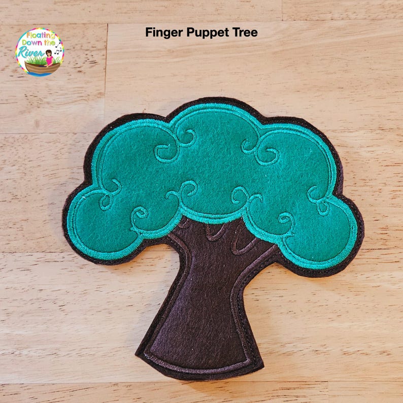 10 Red Apples Finger Puppet Tree and Apple Felties, Plus Add on Goat ...
