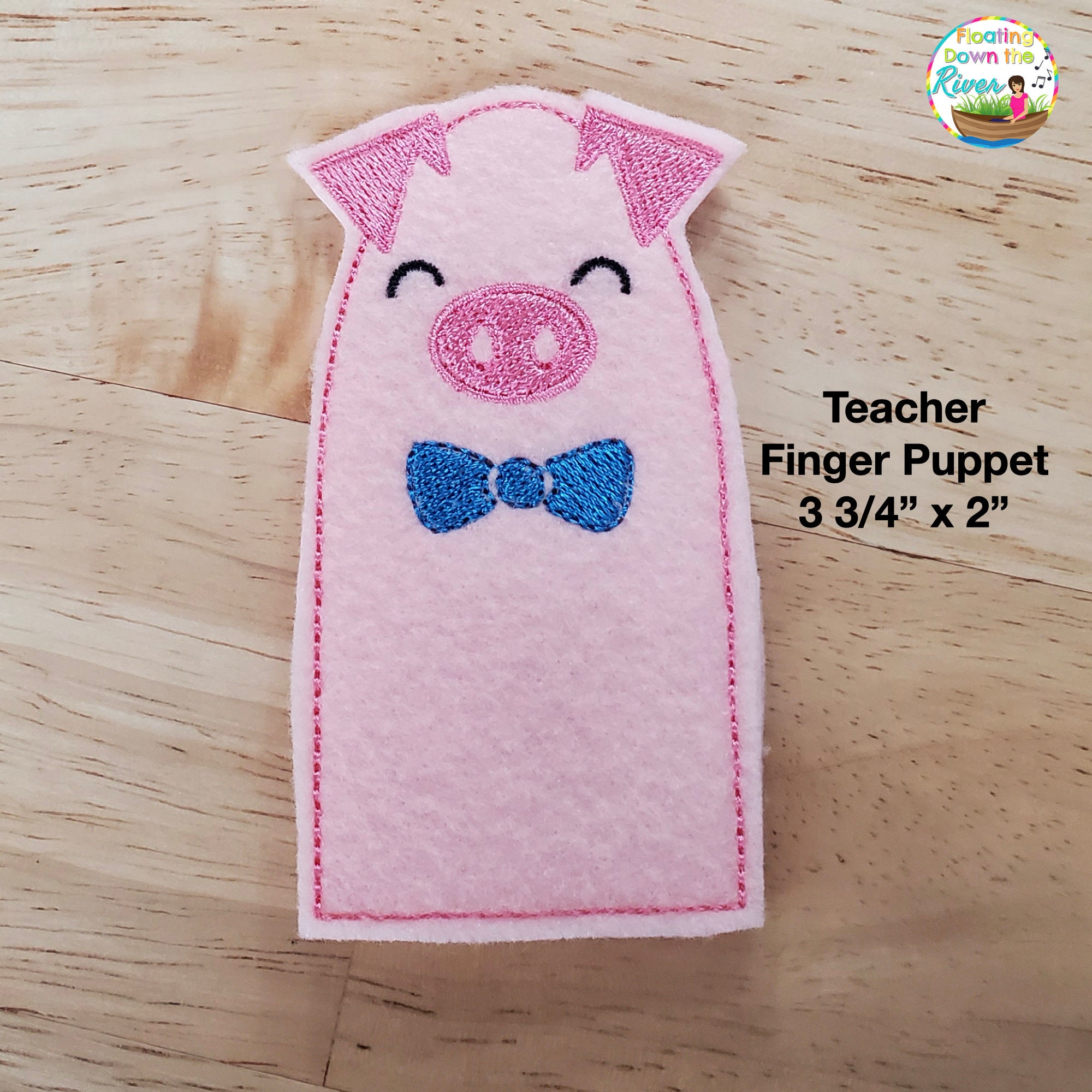 Pig Finger Puppet Early Childhood Preschool Music digital | Etsy