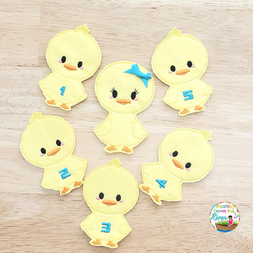 5 Little Ducks Finger Puppets for Music Education Preschool ...