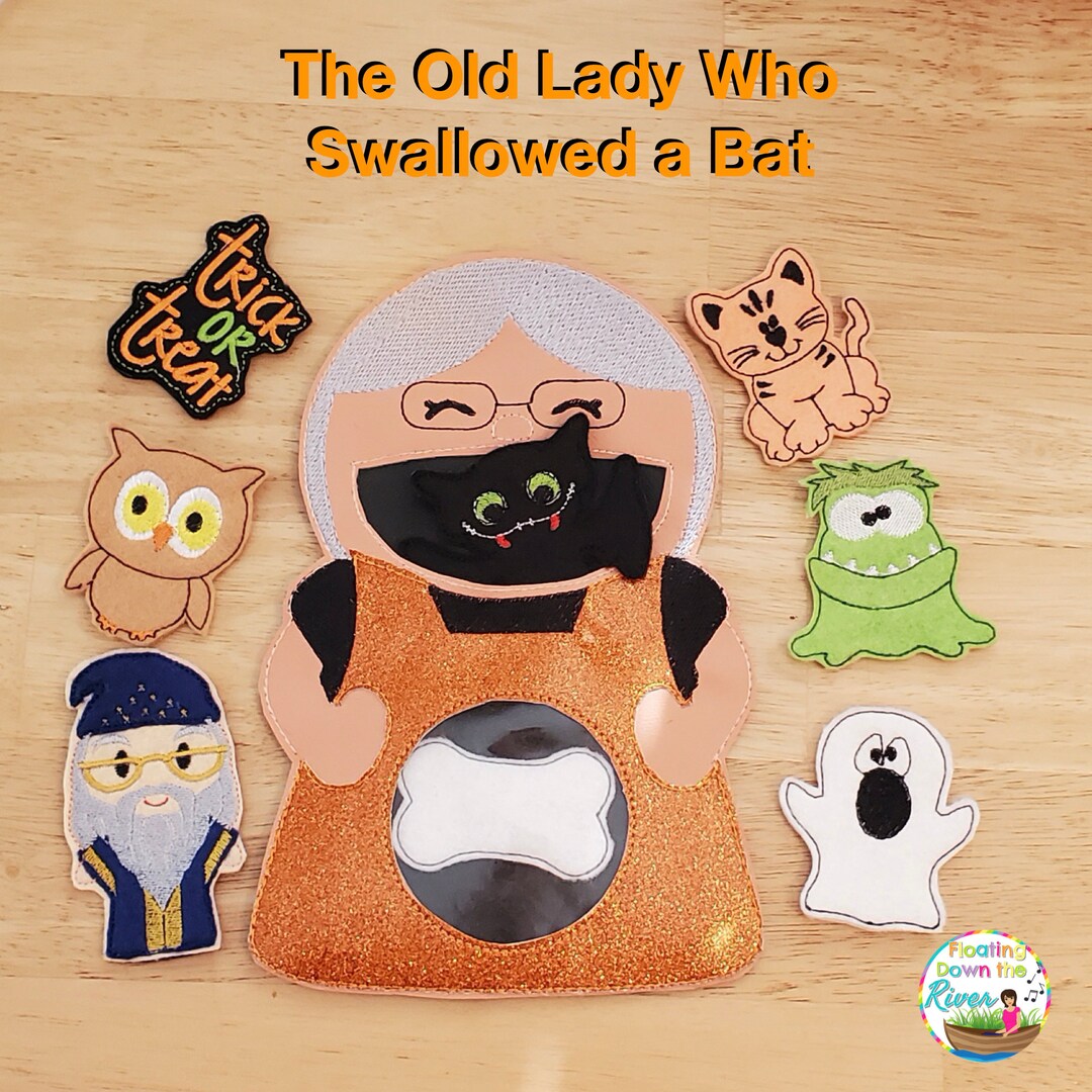 Old Lady Who Swallowed a Bat for Music Education Preschool Kindergarten ...