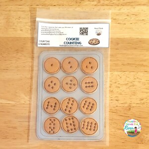 Cookie Counting- Learning, Educational Toy, Counting 1 to 12, Preschool ...