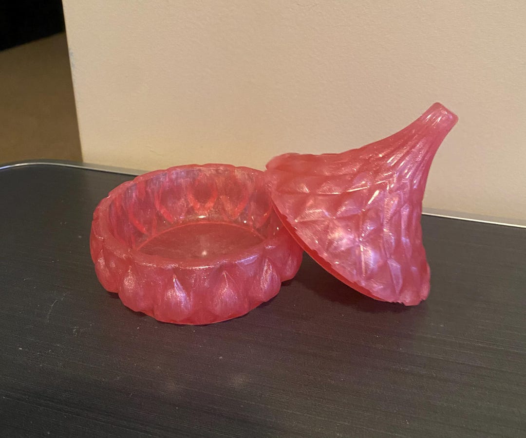 Resin Trinket Box With Lid - Etsy