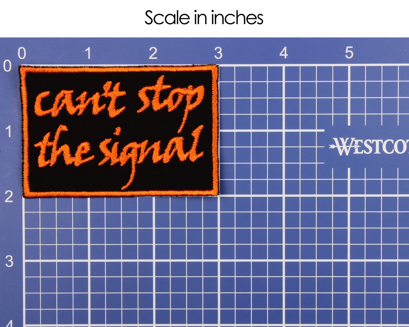 Can't Stop the Signal Patch – Made in USA – 3" X 2" Browncoat Patch ...