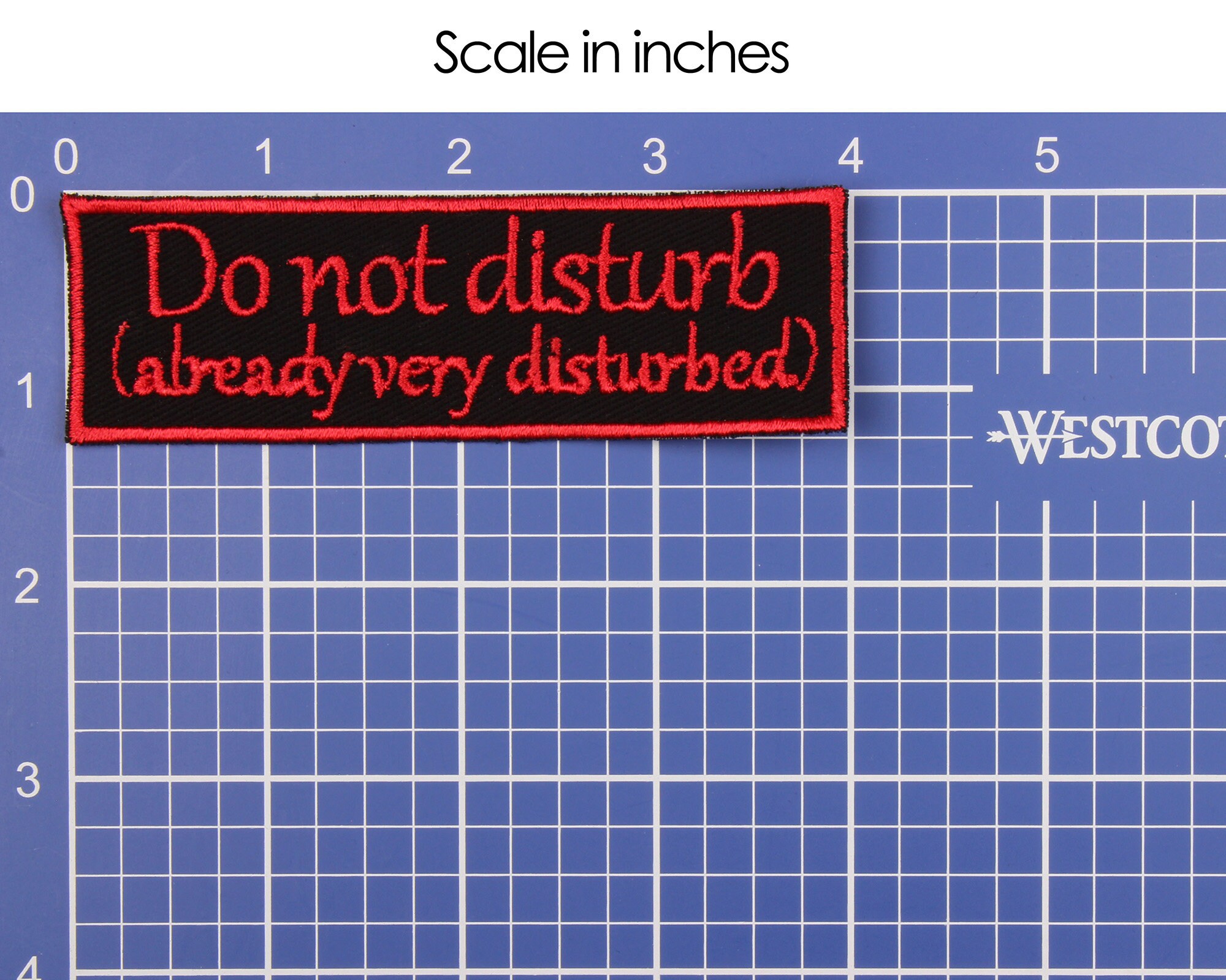 Do Not Disturb Already Very Disturbed Patch Made in USA - Etsy