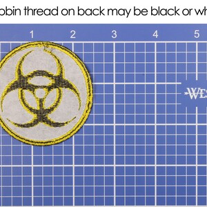 Biohazard Symbol Patch – Made in USA – 2.5" Bio-hazard Patches – Hazmat ...