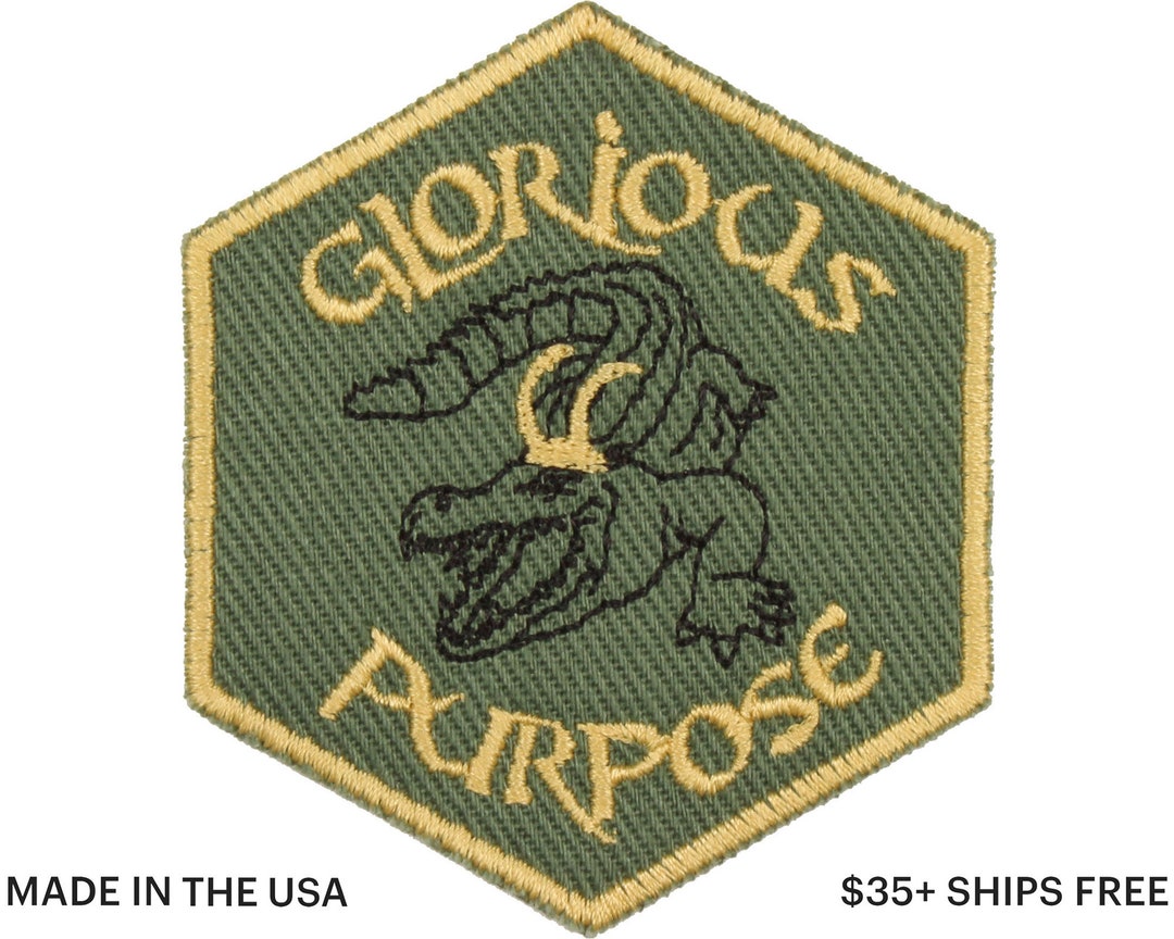 Alligator Loki Patch Made in USA 2.5 x 3 Croki - Etsy Österreich