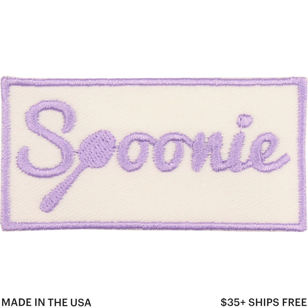 Spoonie Patch – Made in USA – 3" X 1.5" Embroidered Patches – Chronic ...