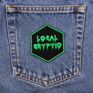Local Cryptid Patch – Made in USA – 2.5" X 3" Eldritch Horror Patch ...