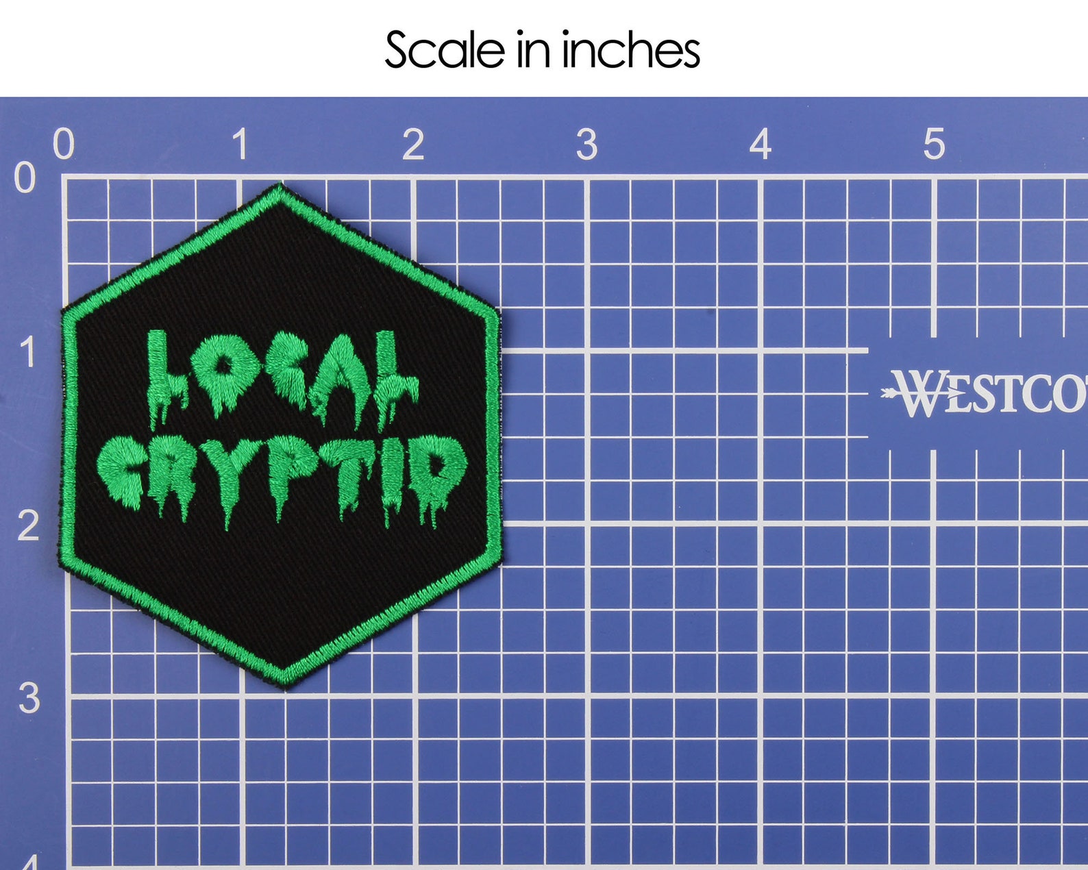 Local Cryptid Patch – Made in USA – 2.5" X 3" Eldritch Horror Patch ...