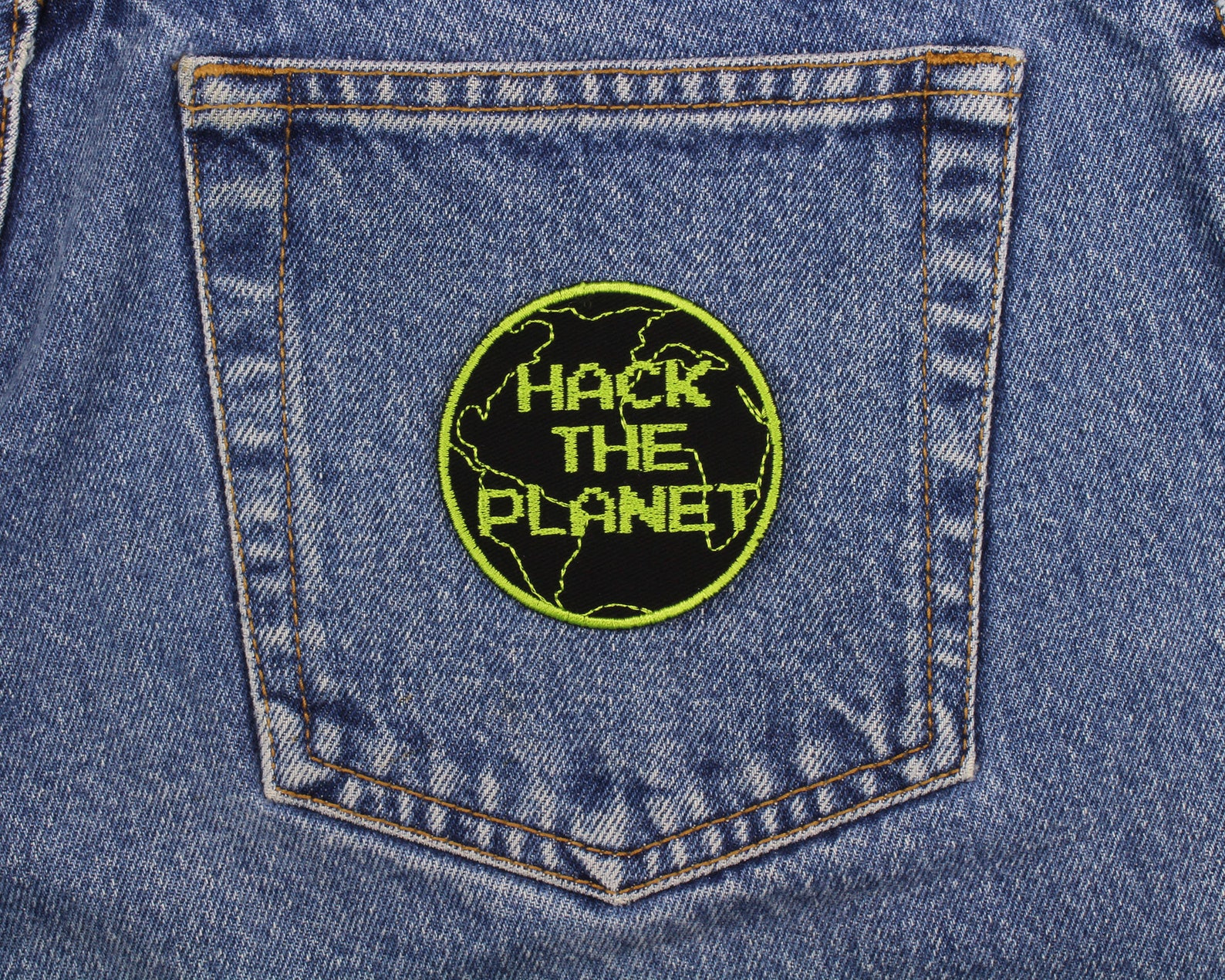 Hack the Planet Patch Made in USA 2.5 Hackers Patch - Etsy
