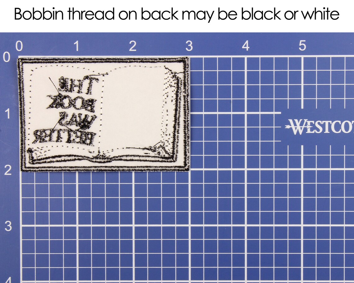 The Book Was Better Patch – Made in USA – 2" X 3" Book Patch ...